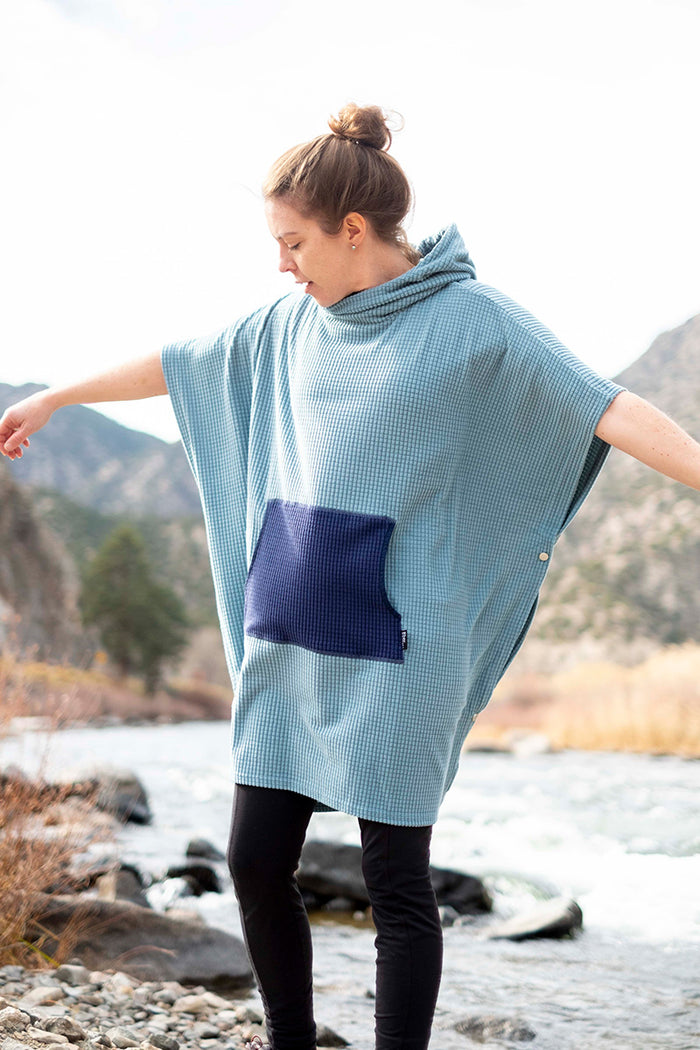 Fleece Poncho - Changing Robes – River Station Gear